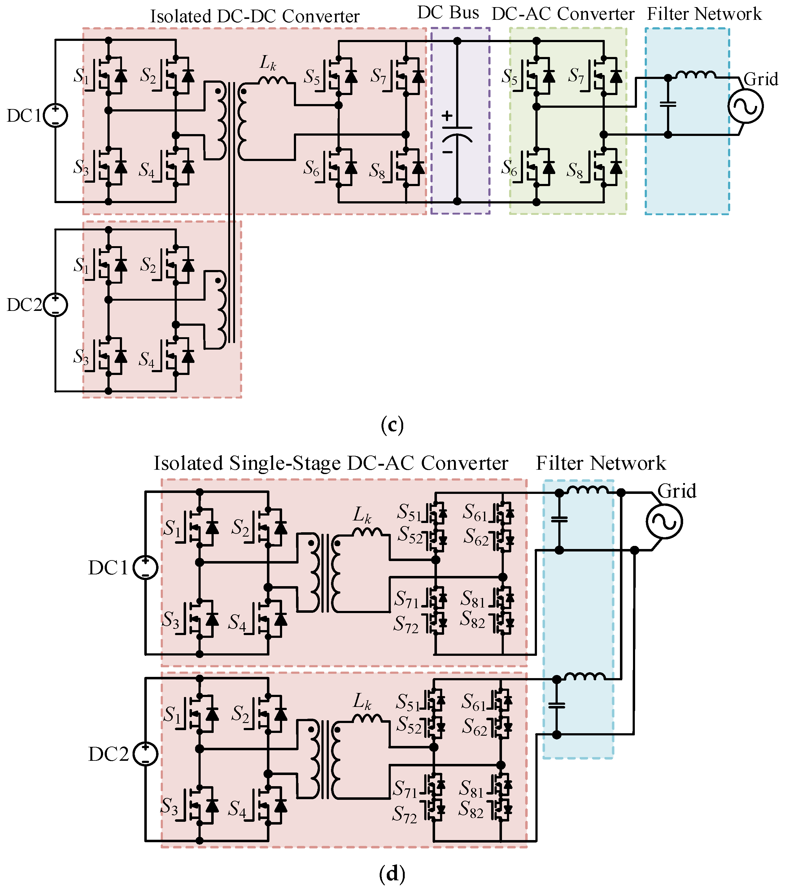 Analysis of a Novel Three-Port Single-Stage Bidirectional DC–AC ...