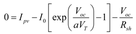 Explicit Expressions for Solar Panel Equivalent Circuit Parameters ...