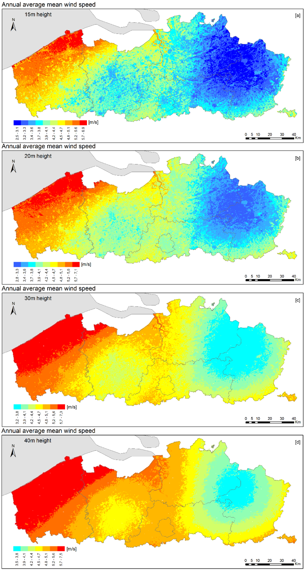 Wind Resource Mapping Using Landscape Roughness and Spatial ...