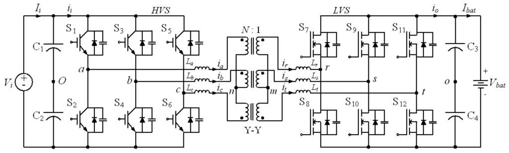 Energies | Free Full-Text | Hybrid Modulation of Bidirectional Three ...