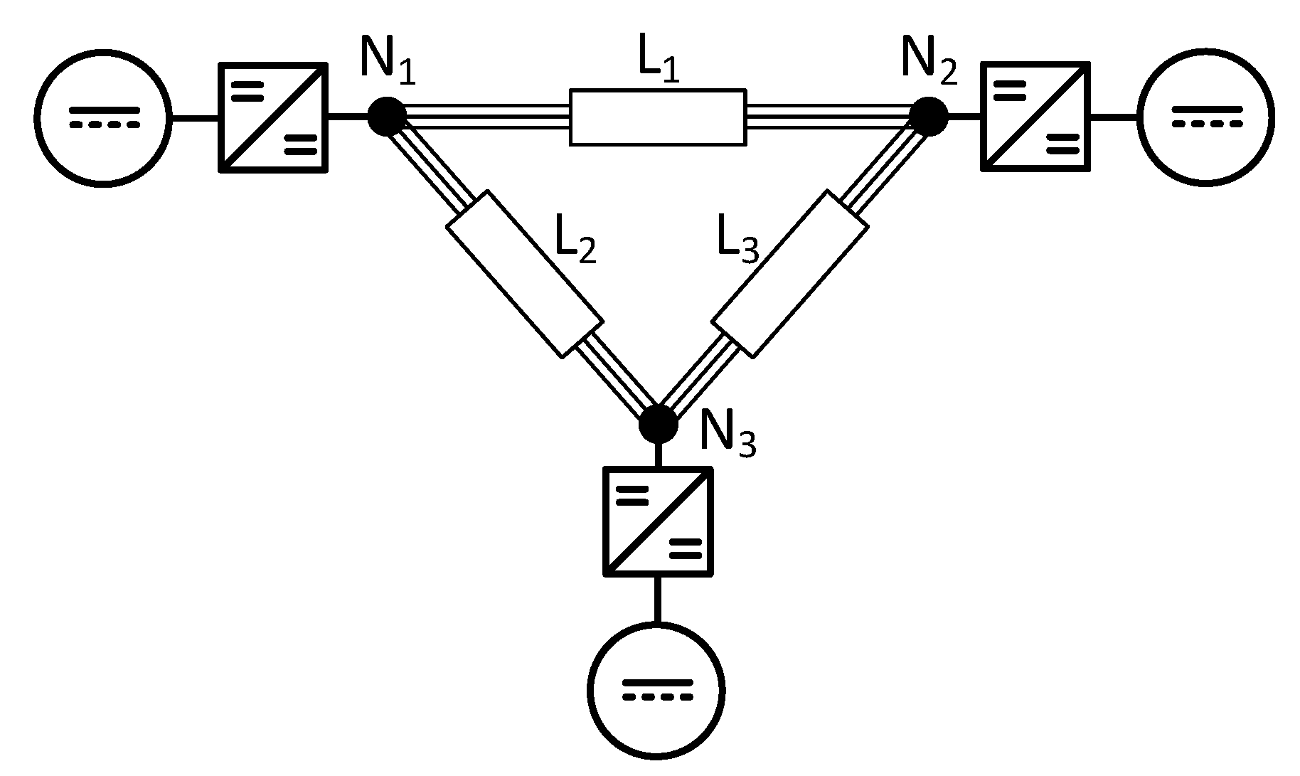 Stability of DC Distribution Systems: An Algebraic Derivation