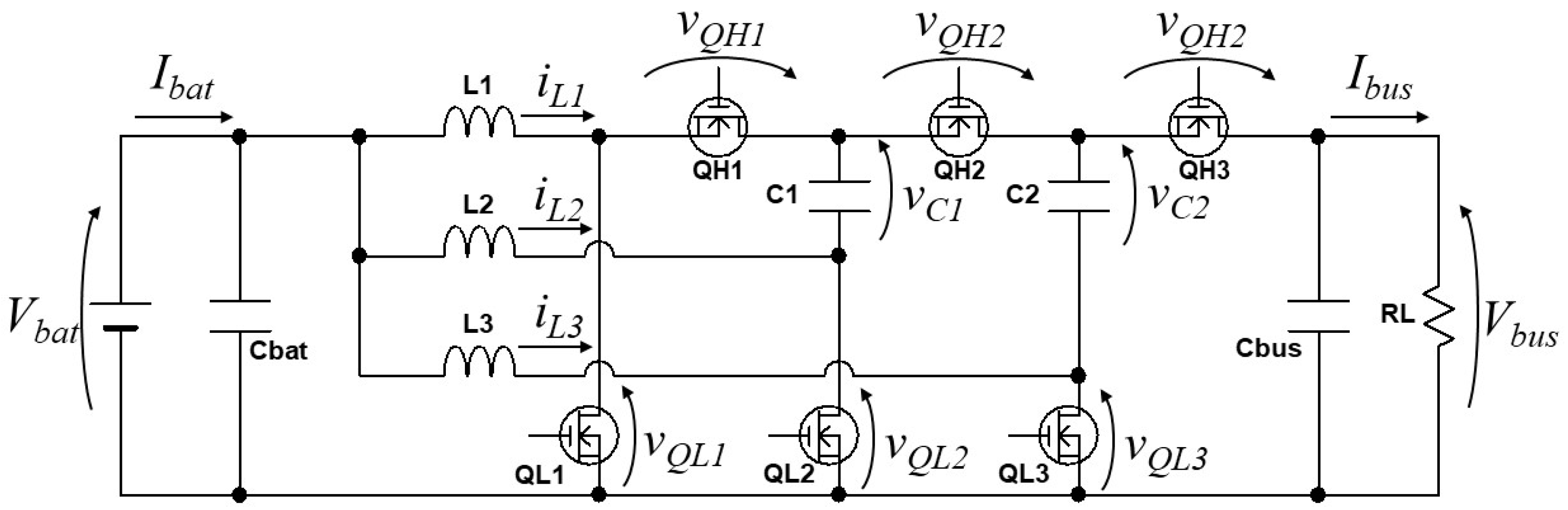 Bidirectional Interleaved PWM Converter with High Voltage-Conversion ...