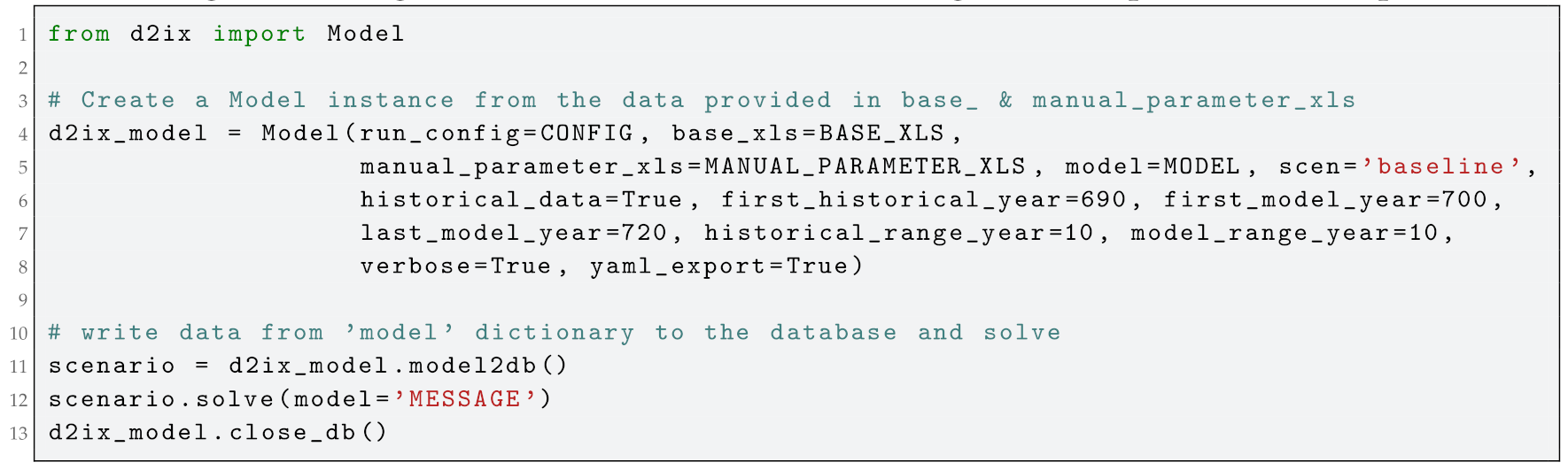 d2ix: A Model Input-Data Management and Analysis Tool for MESSAGEix