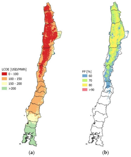 Potential Map for the Installation of Concentrated Solar Power Towers ...
