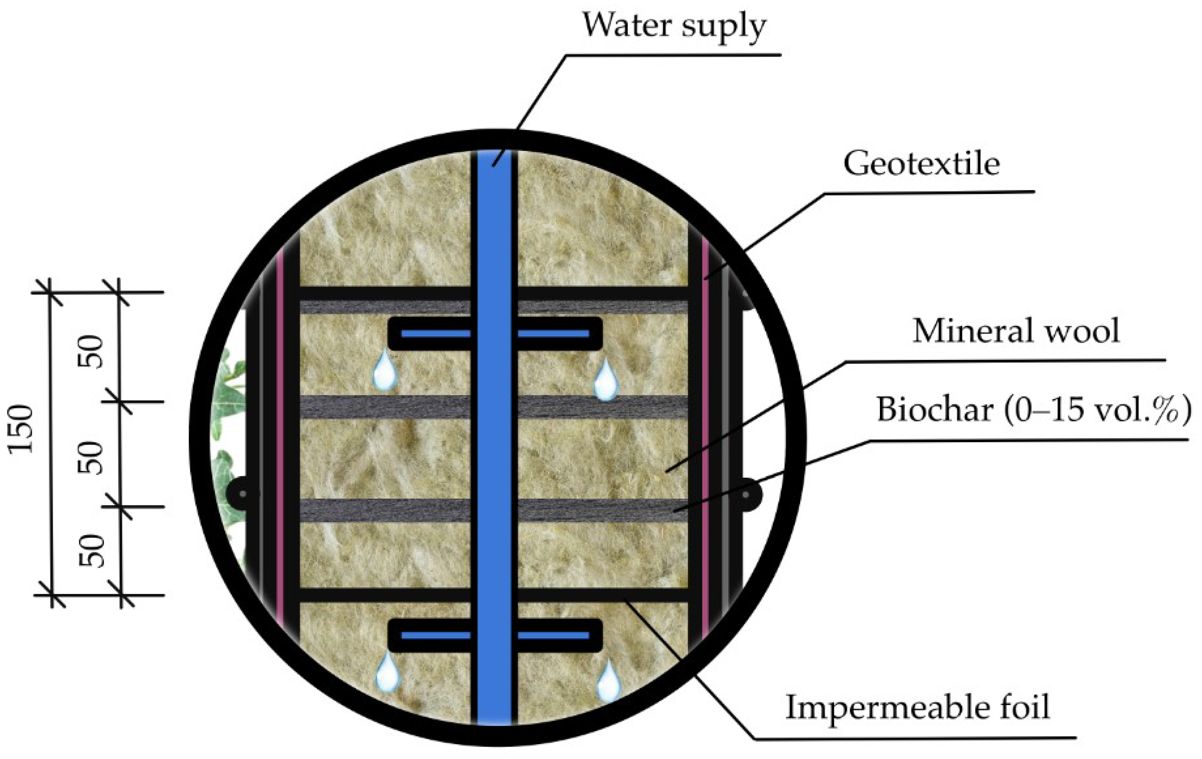 Biochar for Vertical Greenery Systems
