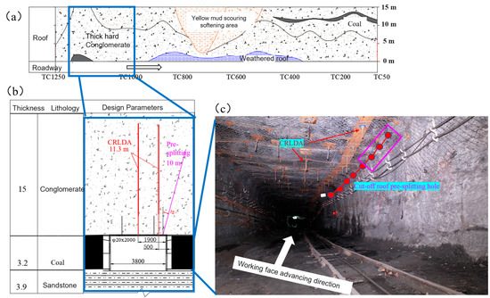 Research on Non-Pillar Coal Mining for Thick and Hard Conglomerate Roof