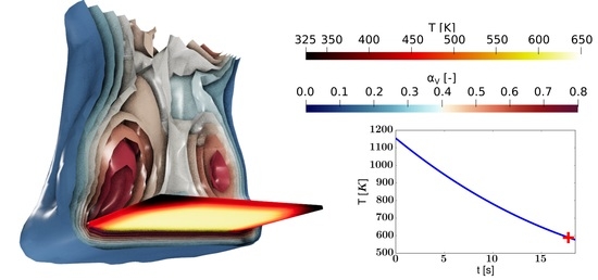 Energies | Free Full-Text | Film Boiling Conjugate Heat Transfer during Immersion Quenching