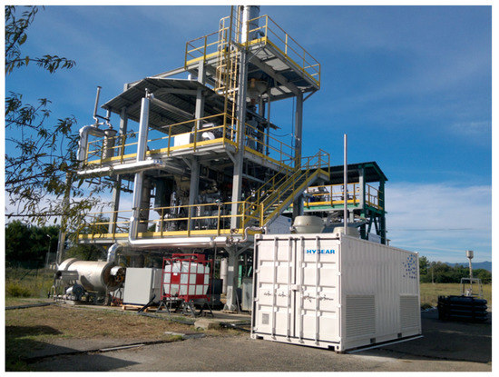 Investigation of an Intensified Thermo-Chemical Experimental Set-Up for ...