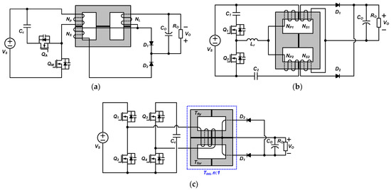 A High-Power-Density Active-Clamp Converter with Integrated Planar ...