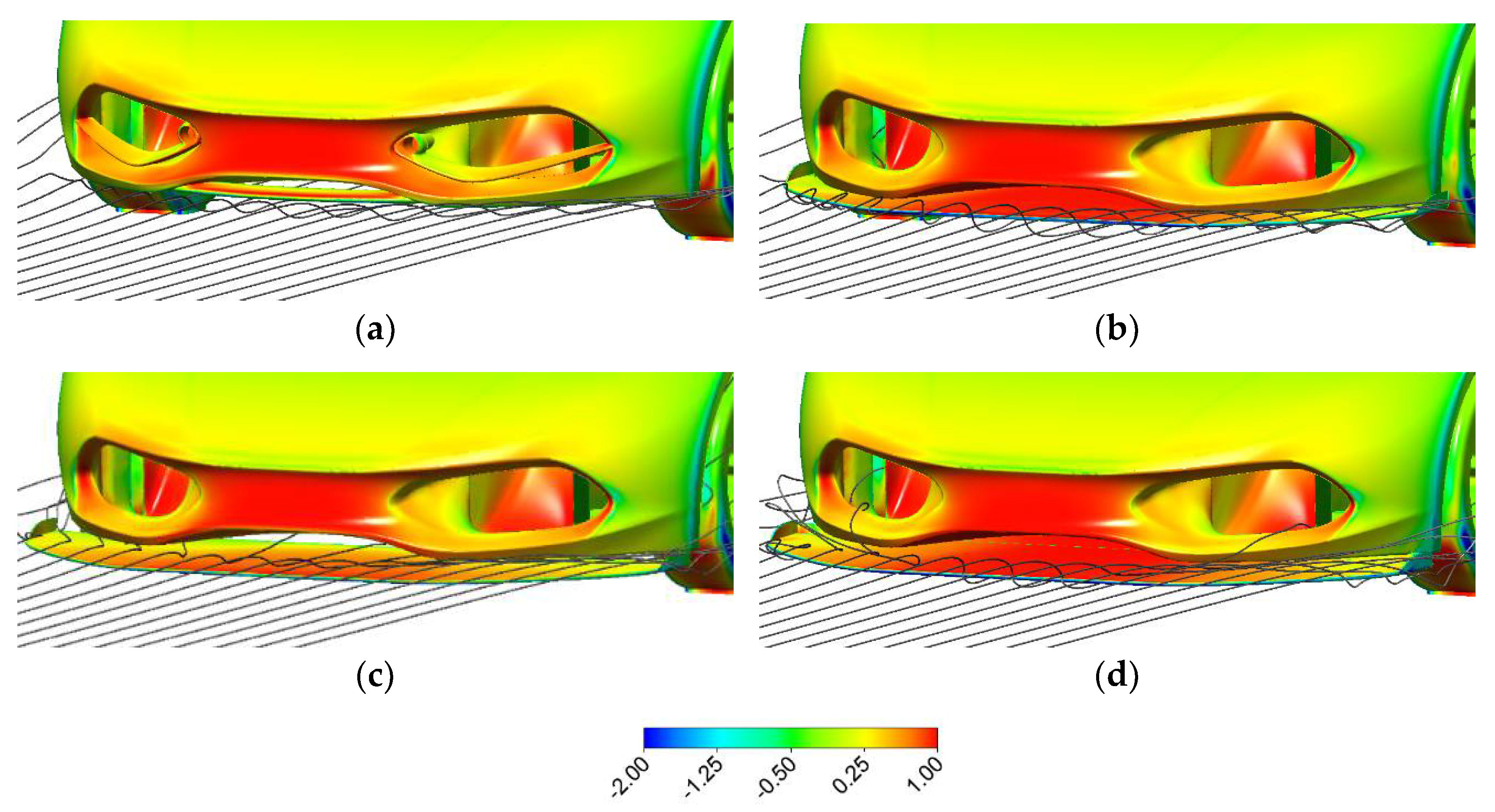 Numerical Study of the Sports Car Aerodynamic Enhancements