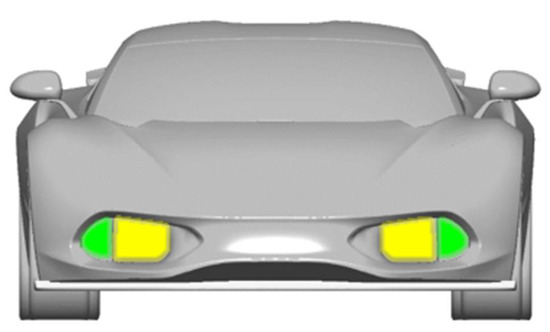 Numerical Study of the Sports Car Aerodynamic Enhancements