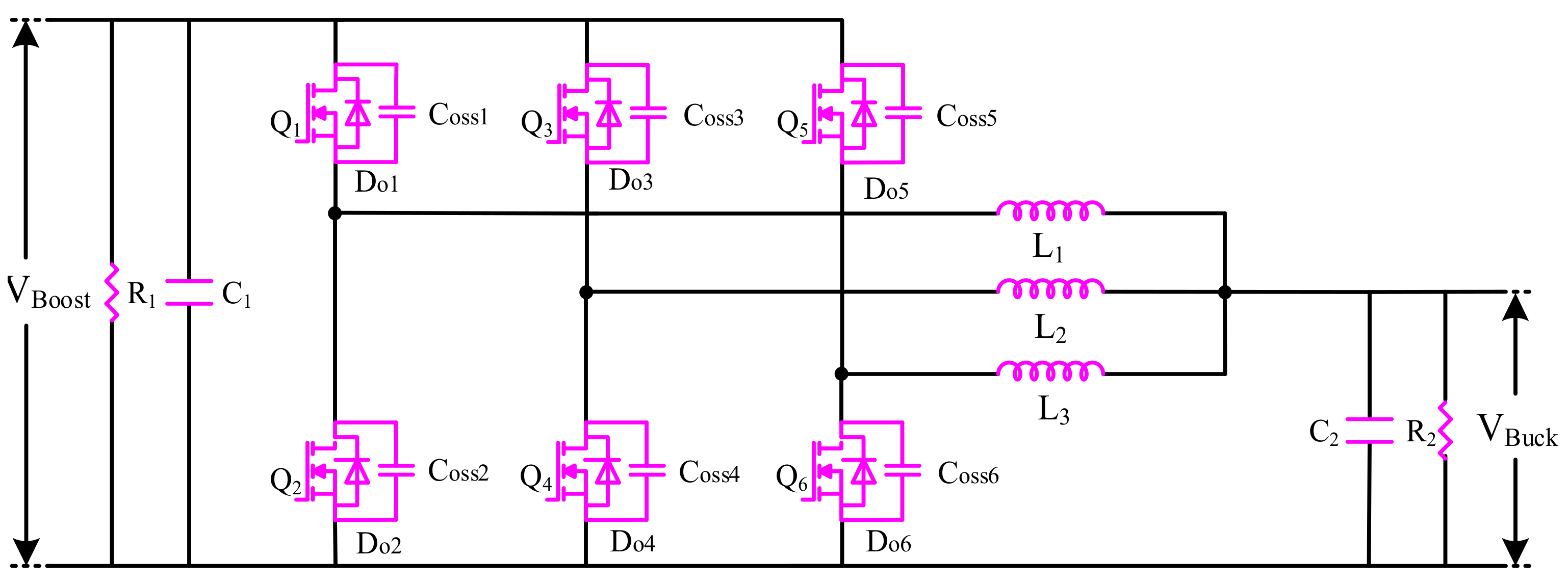 Model Control and Digital Implementation of the Three Phase Interleaved ...