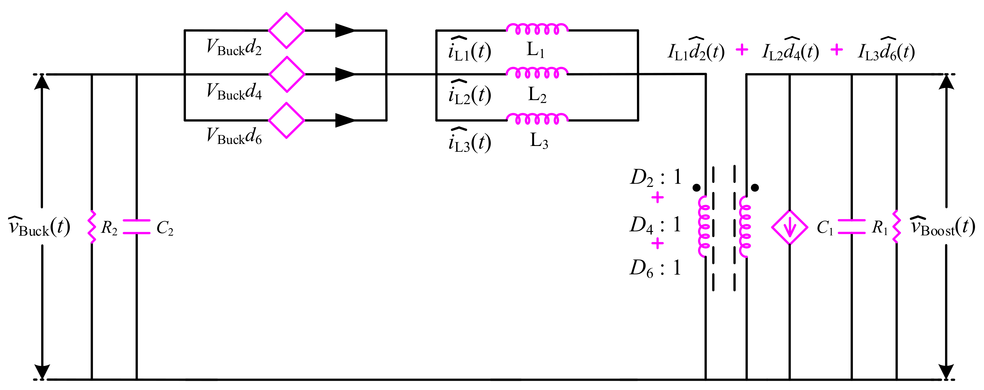 Model Control and Digital Implementation of the Three Phase Interleaved ...