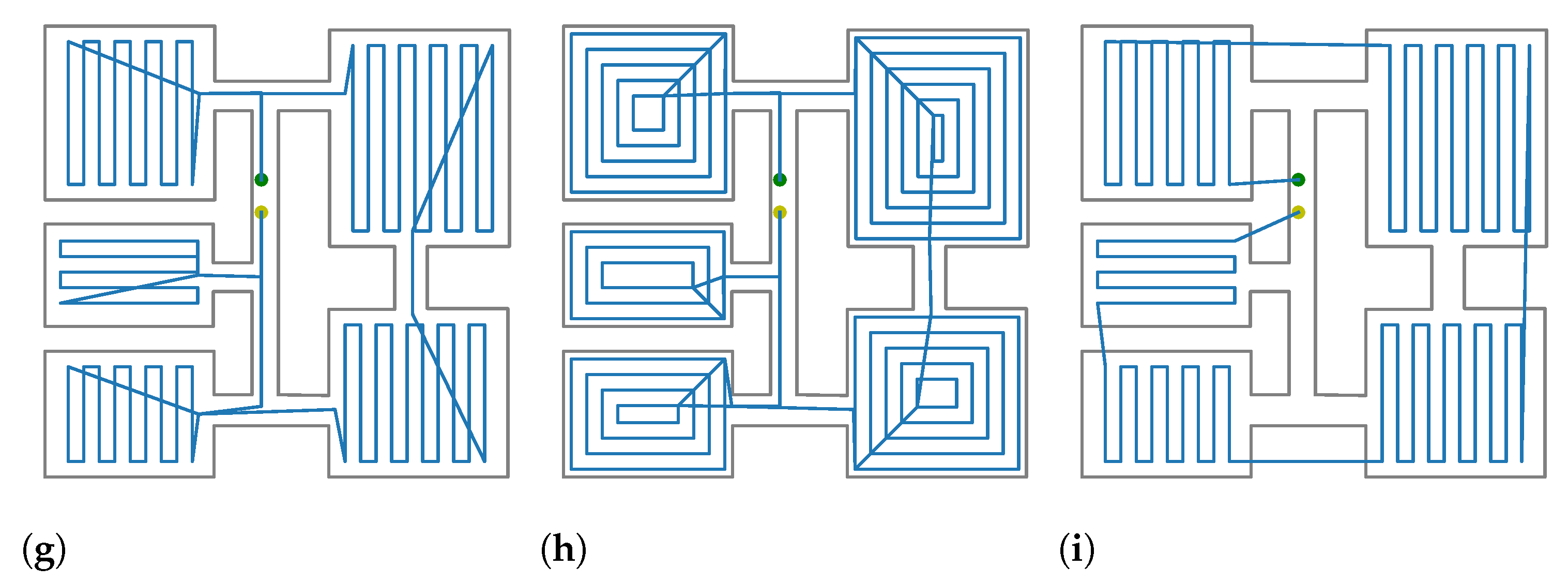 A Divide and Conquer Strategy for Sweeping Coverage Path Planning