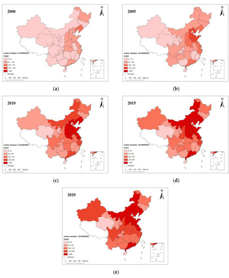 Study on the Temporal and Spatial Evolution of China’s Carbon Dioxide ...