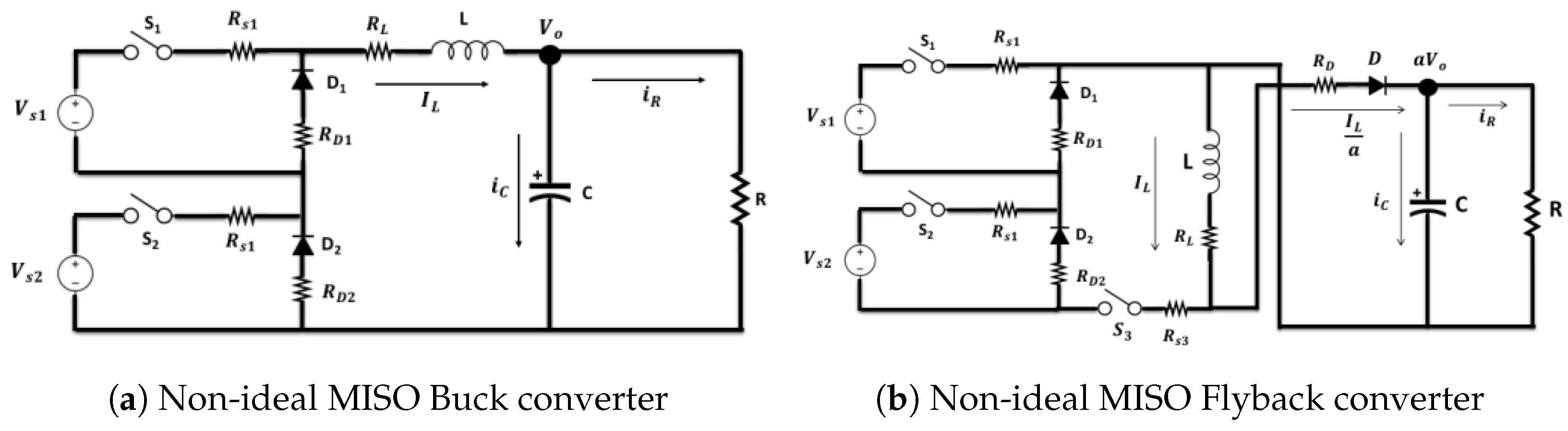 Multiple Input-Single Output DC-DC Converters Assessment for Low Power Renewable Sources Integration