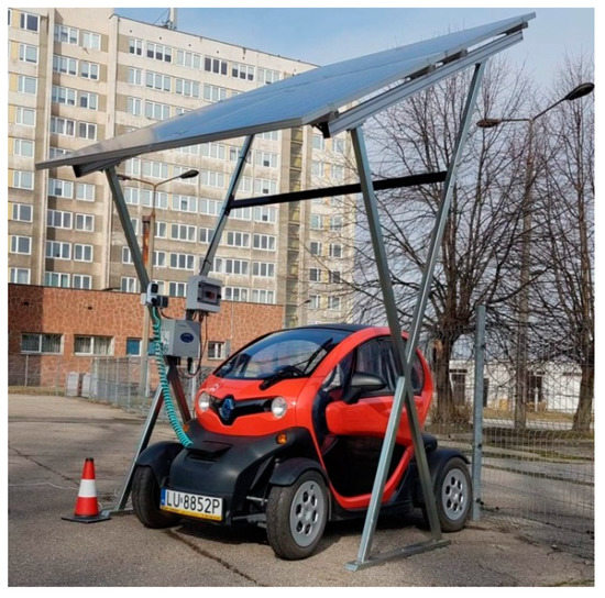 Selection of a Photovoltaic Carport Power for an Electric Vehicle