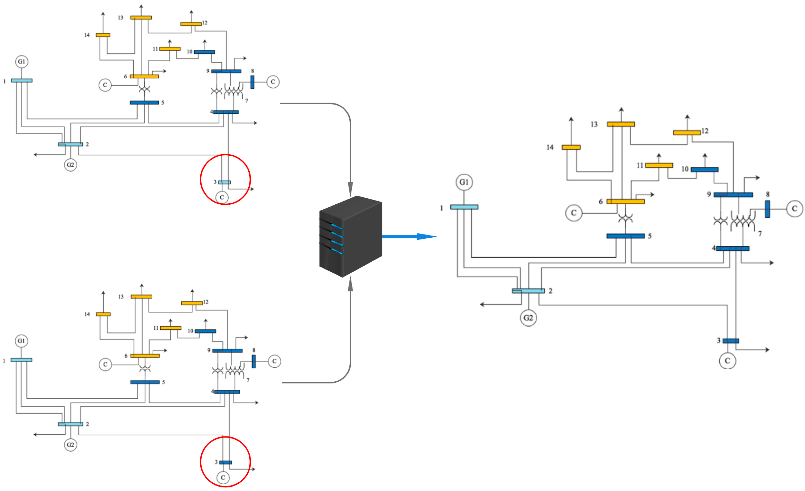 A Novel Multi-Area Distribution State Estimation Approach with Nodal Redundancy
