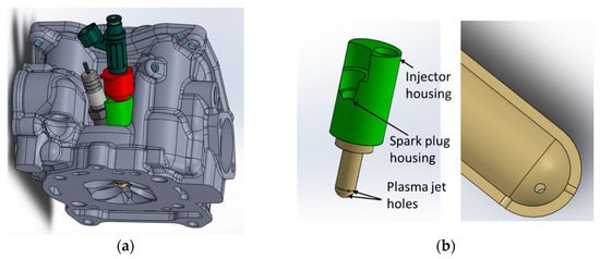 Custom-Designed Pre-Chamber: Investigating the Effects on Small SI ...