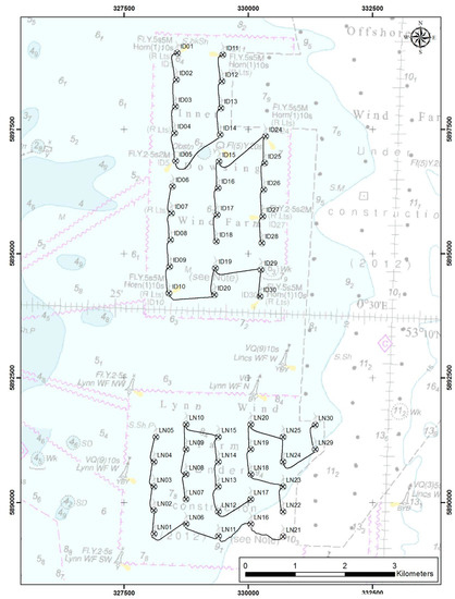 Geospatial Analysis of Scour in Offshore Wind Farms