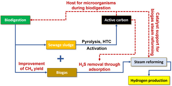 Biogas Steam Reforming in Wastewater Treatment Plants: Opportunities ...