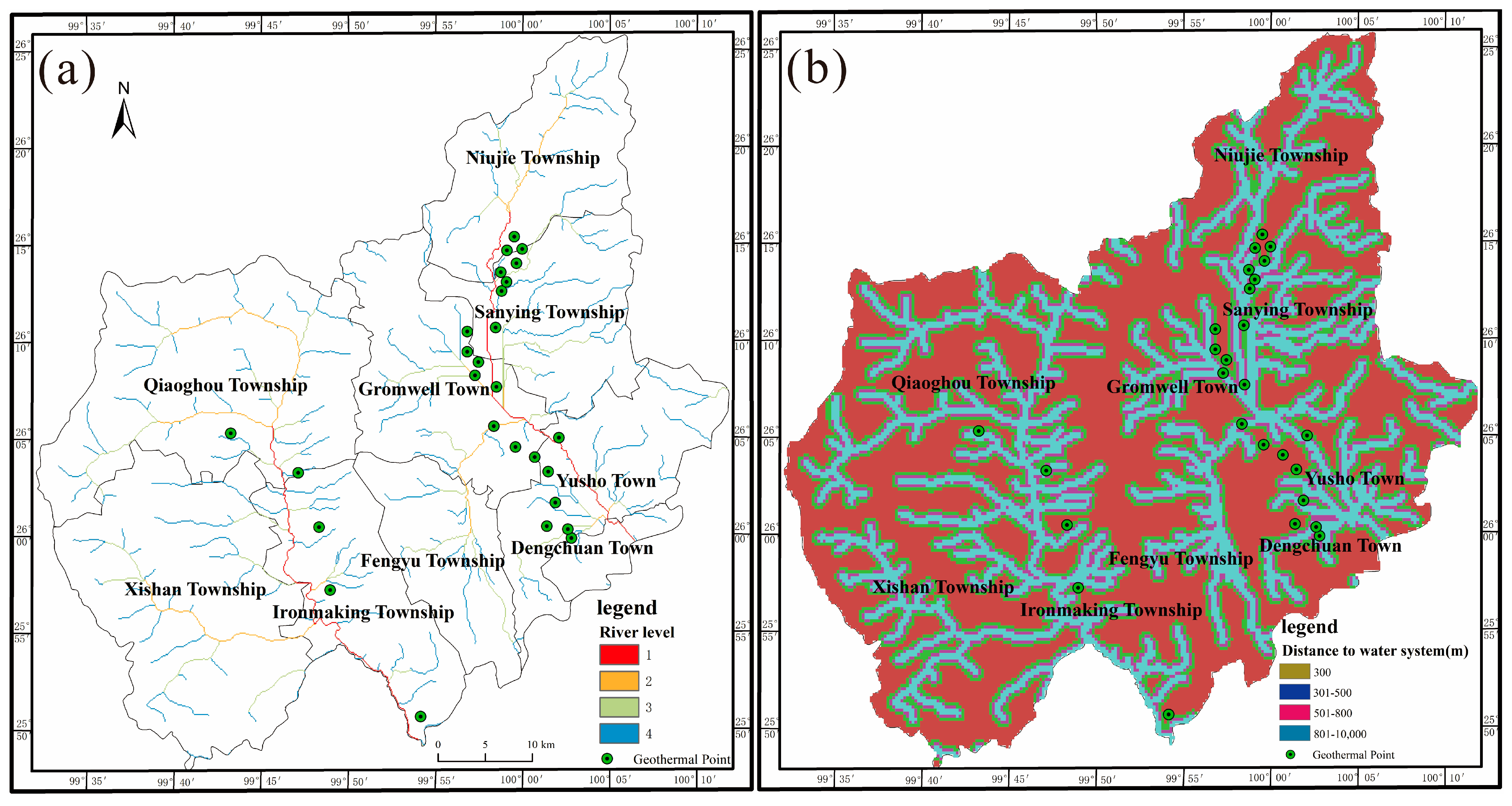 Geothermal Spatial Potential and Distribution Assessment Using a ...