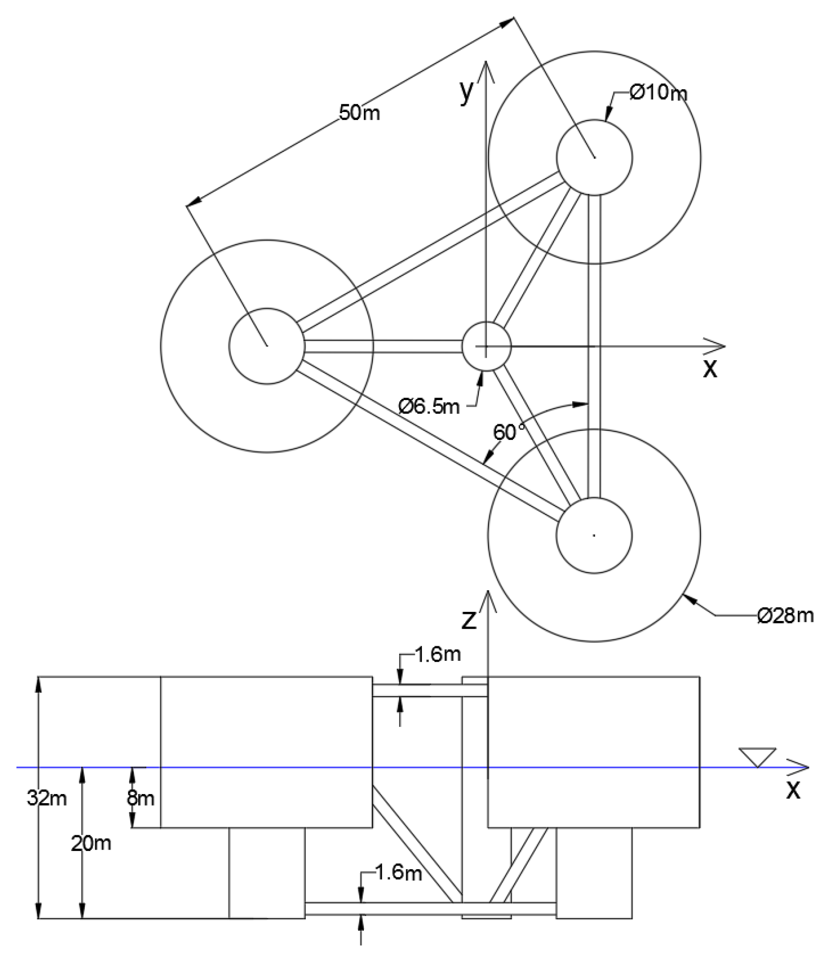 Comparison of Floating Offshore Wind Turbine Tower Deflection ...