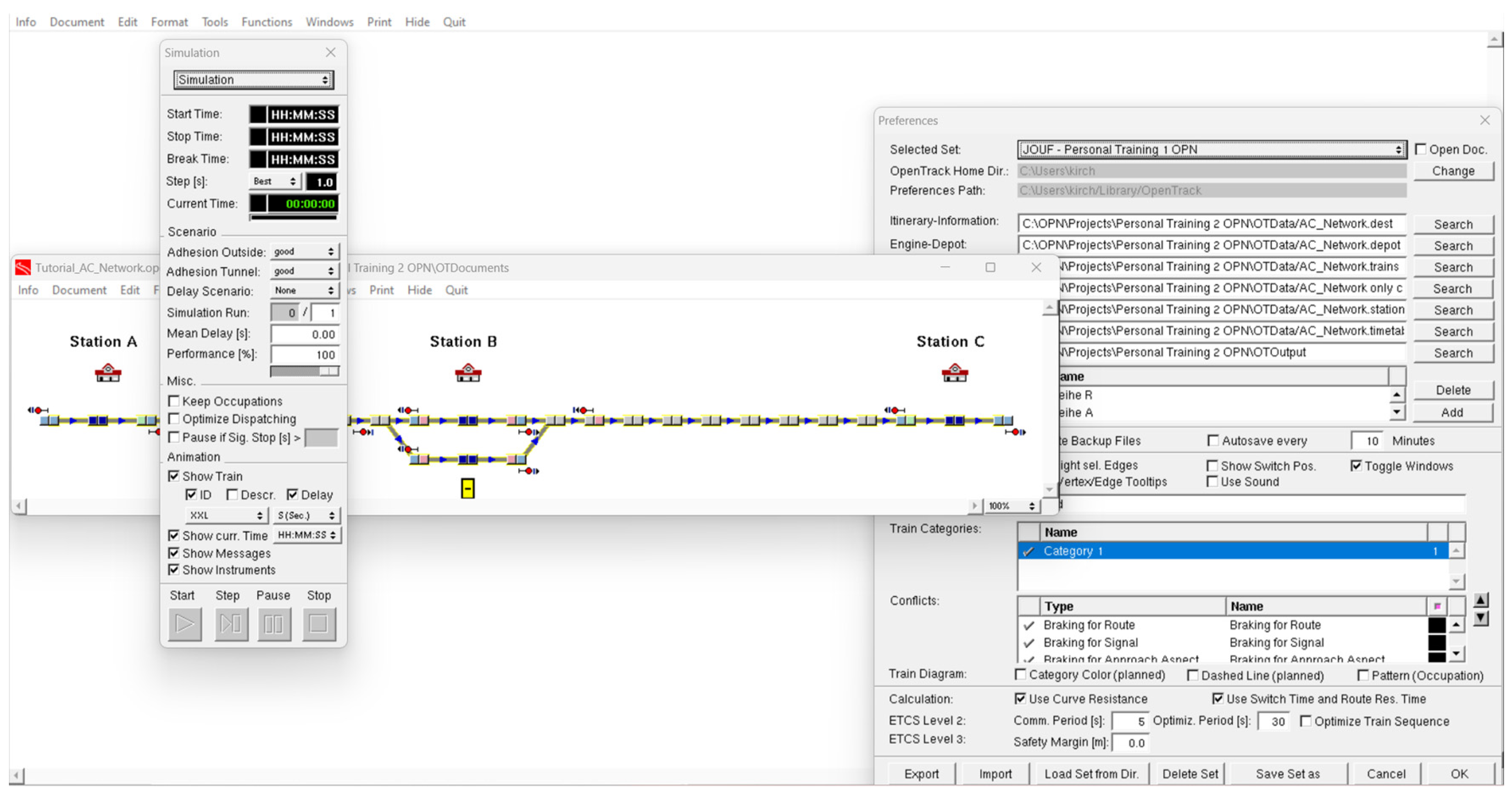 Modelling a DC Electric Railway System and Determining the Optimal ...