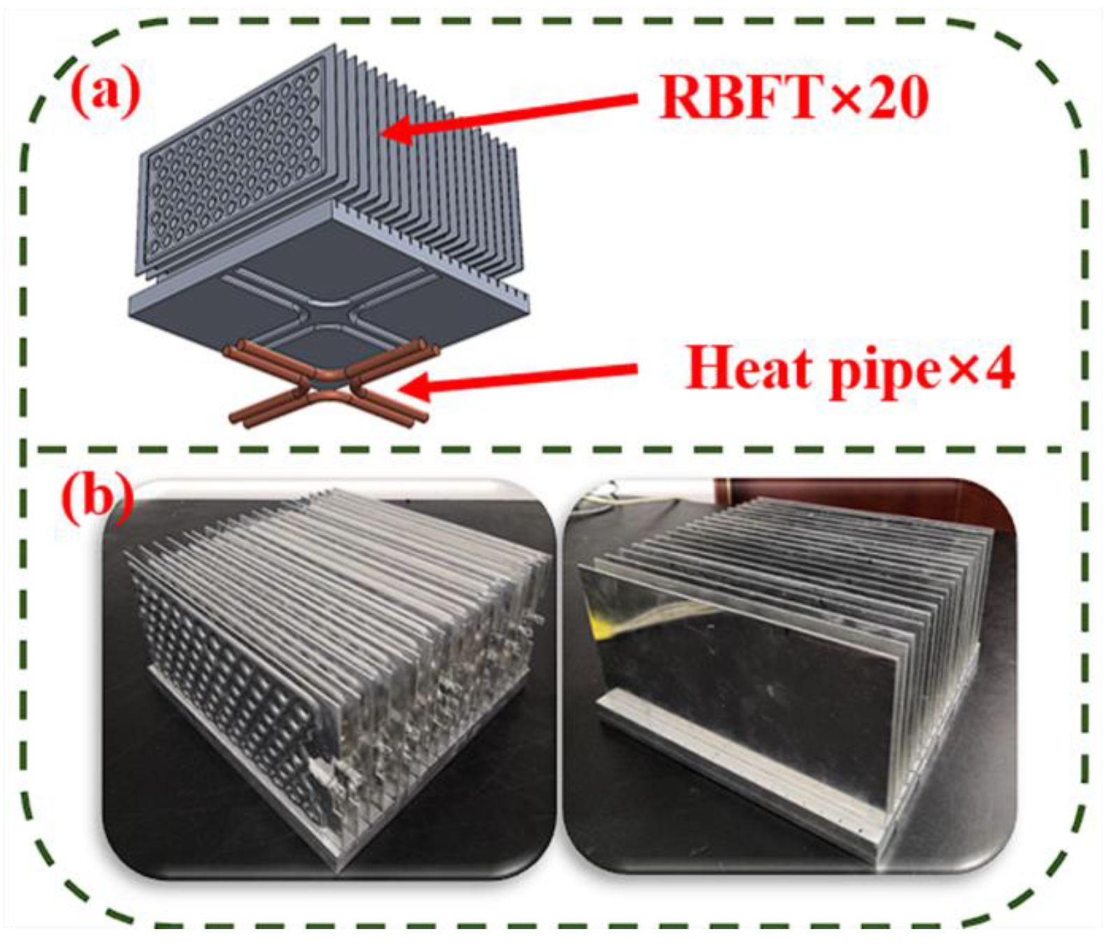 Experimental Study of Composite Heat Pipe Radiator in Thermal ...