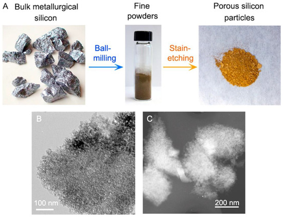 A Novel Biogenic Silicon-Based Anode Material for Lithium-Ion Batteries ...