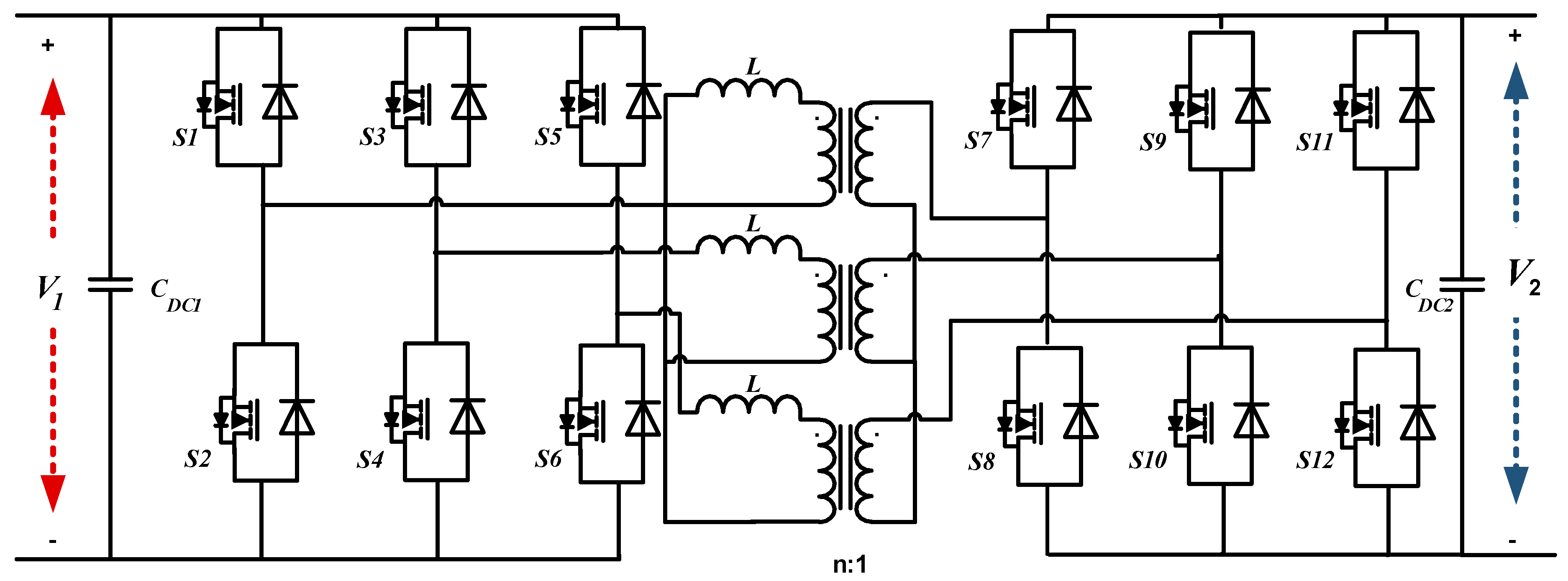 Dual Active Bridge Converter with Interleaved and Parallel Operation ...