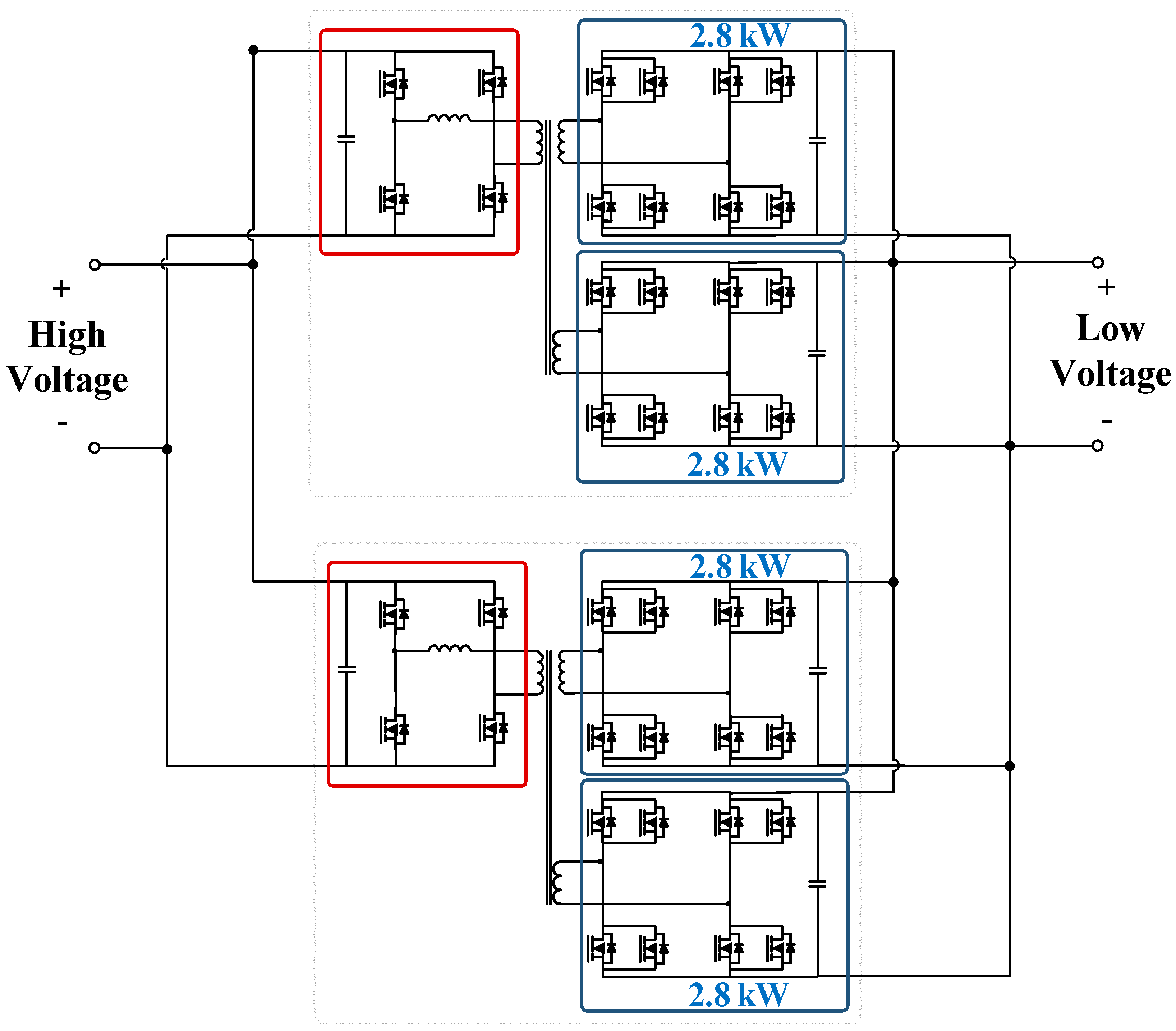 Dual Active Bridge Converter with Interleaved and Parallel Operation ...