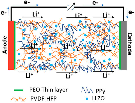 Electronically Conductive Polymer Enhanced Solid-State Polymer ...