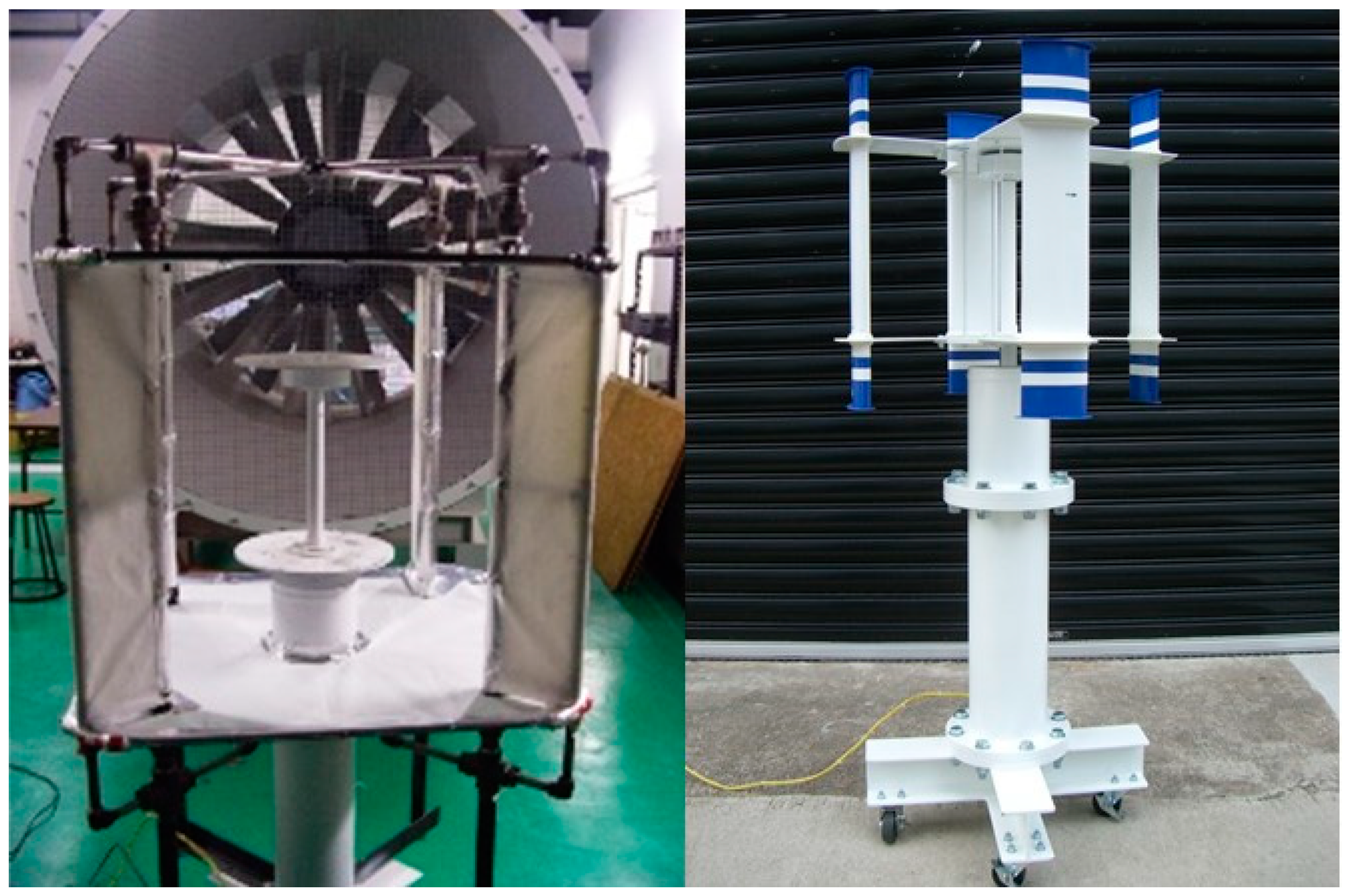 A Study on Wind Collection Effect of Vertical Axis Windmills