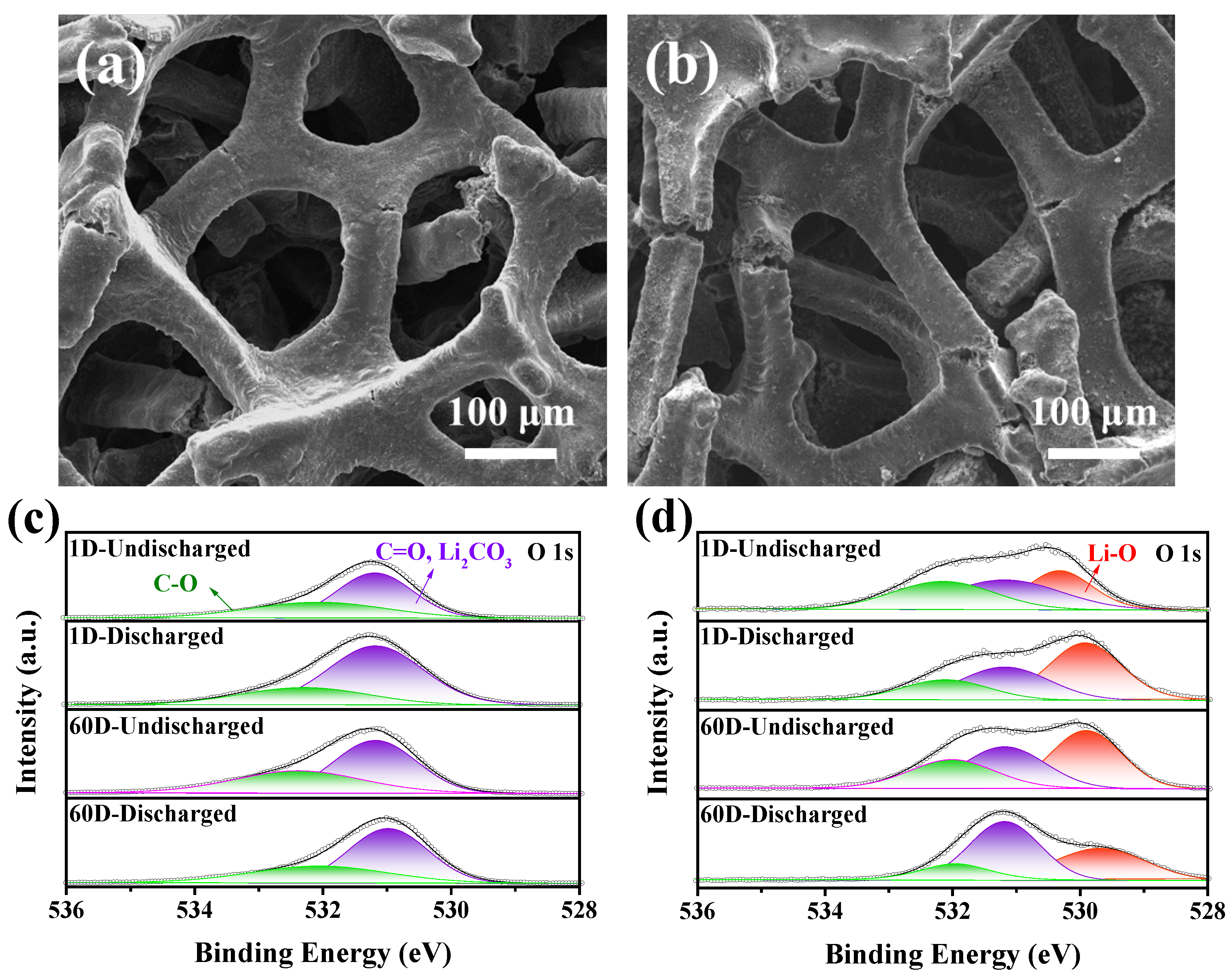 Three-Dimensional Lithium Anode with an In Situ Generated Li2O-Rich ...