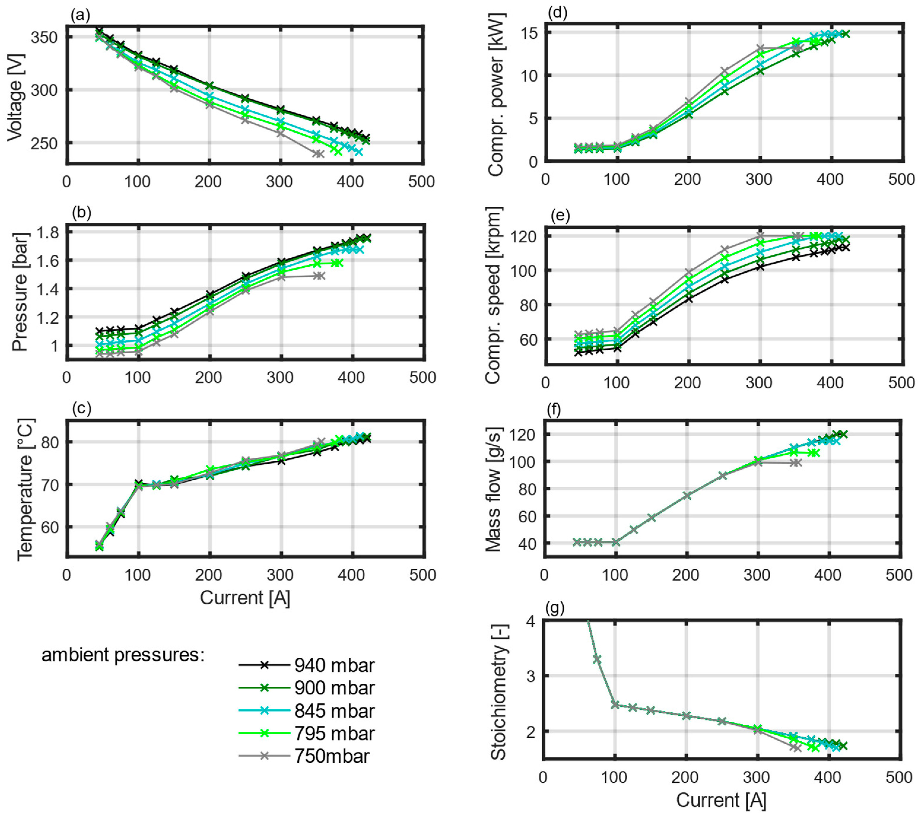 High-Altitude Operation of a Commercial 100 kW PEM Fuel Cell System
