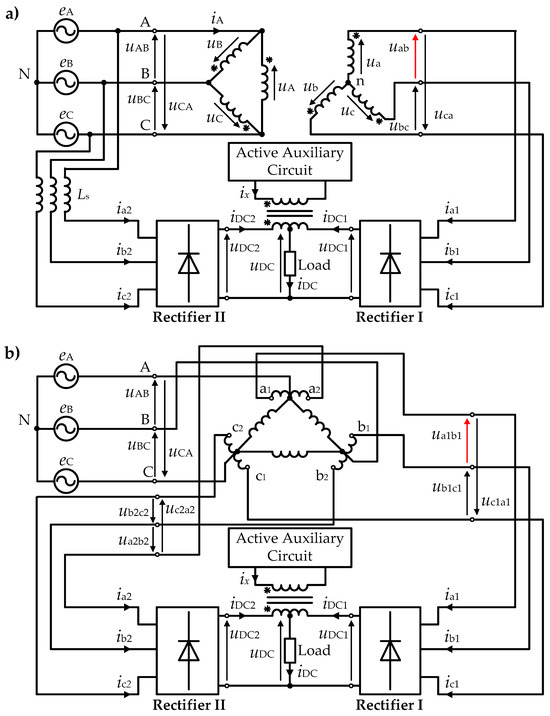 A Space-Vector Analysis of the Twelve-Pulse Diode Bridge Rectifier Operation for the Auxiliary ...