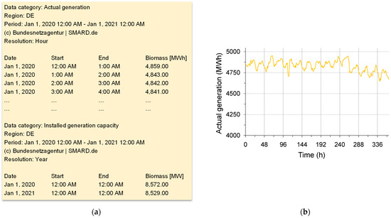 The Electricity Generation Landscape of Bioenergy in Germany