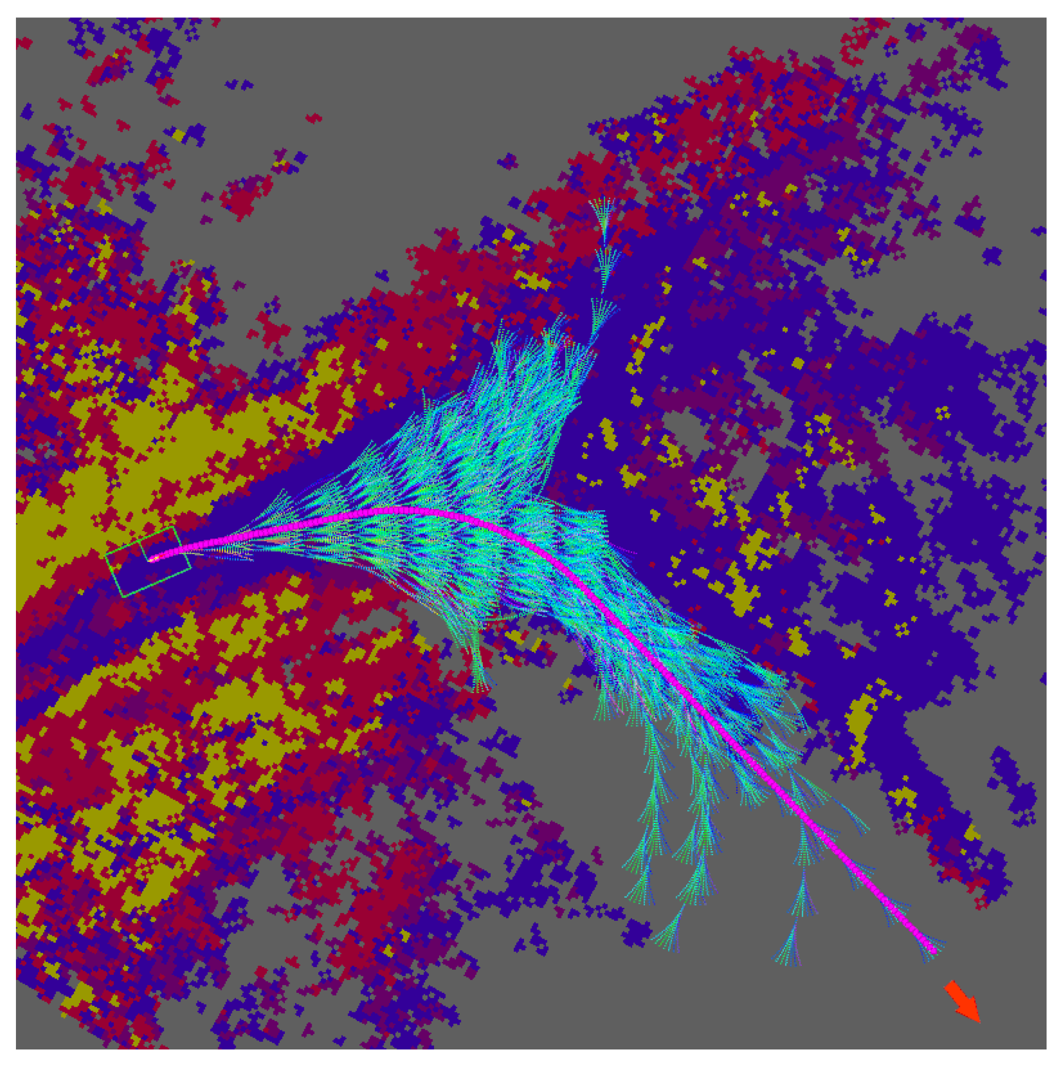 Active Simultaneous Localization and Mapping Method Based on Model Prediction