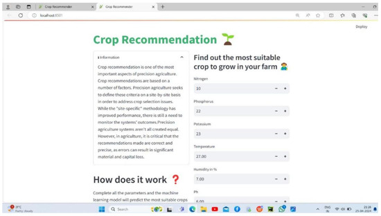A Machine Learning-Enabled System for Crop Recommendation