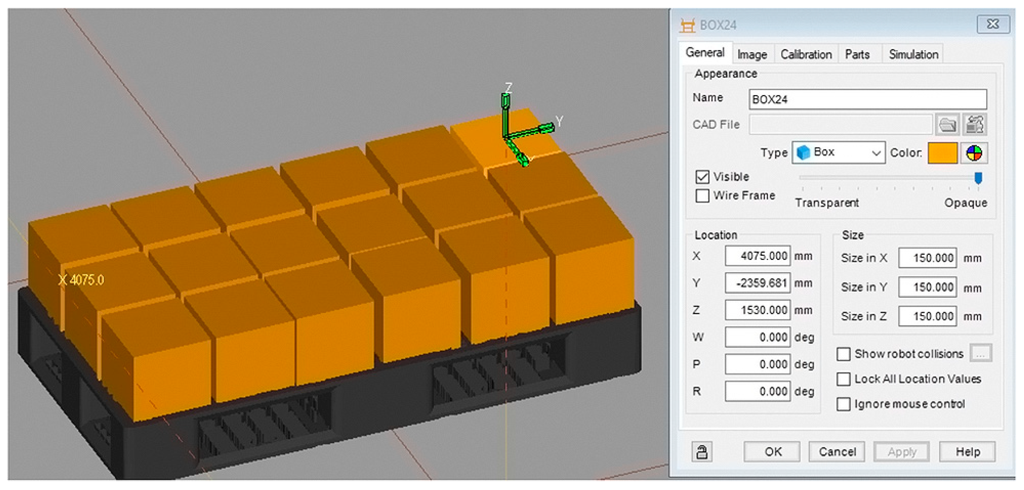 Programming Industrial Robots in the Fanuc ROBOGUIDE Environment