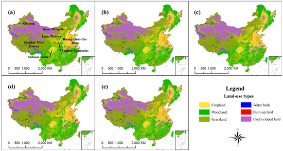 Entropies of the Chinese Land Use/Cover Change from 1990 to 2010 at a ...