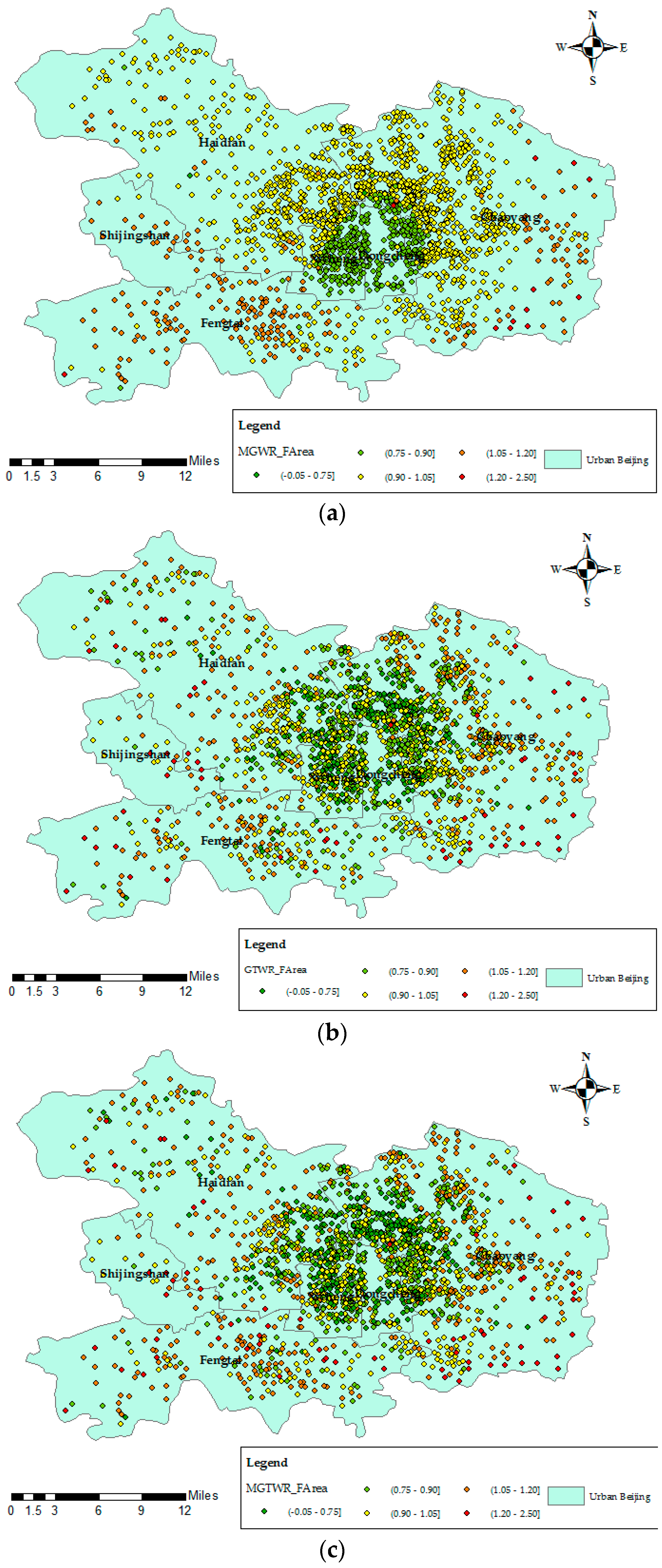 A Mixed Geographically and Temporally Weighted Regression: Exploring ...