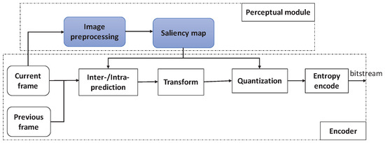 Quality-Oriented Perceptual HEVC Based on the Spatiotemporal Saliency Detection Model