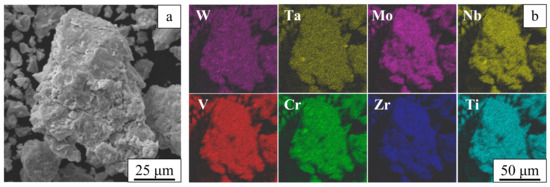 Structure and Phase Composition of a W-Ta-Mo-Nb-V-Cr-Zr-Ti Alloy ...