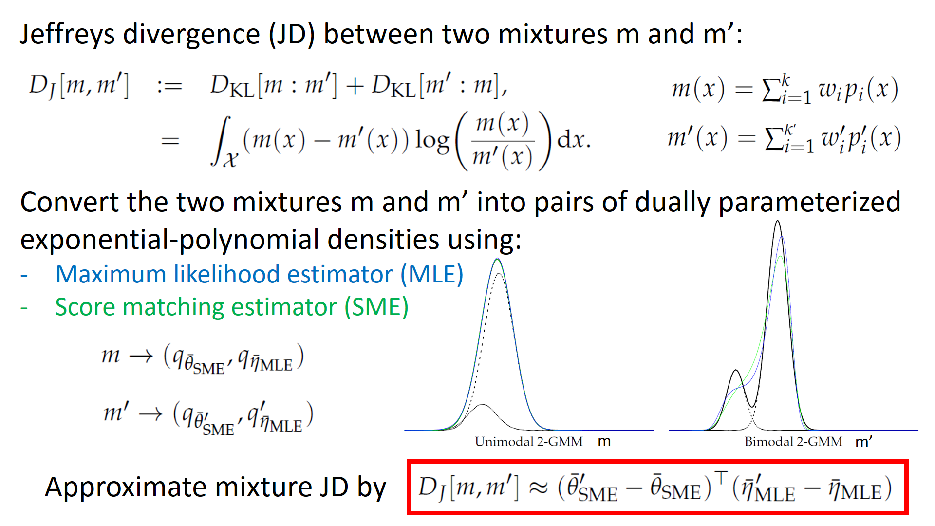 Entropy | Free Full-Text | Fast Approximations of the Jeffreys Divergence between Univariate ...
