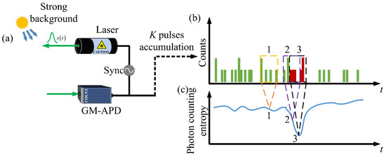 An Entropy-Based Anti-Noise Method for Reducing Ranging Error in Photon Counting Lidar
