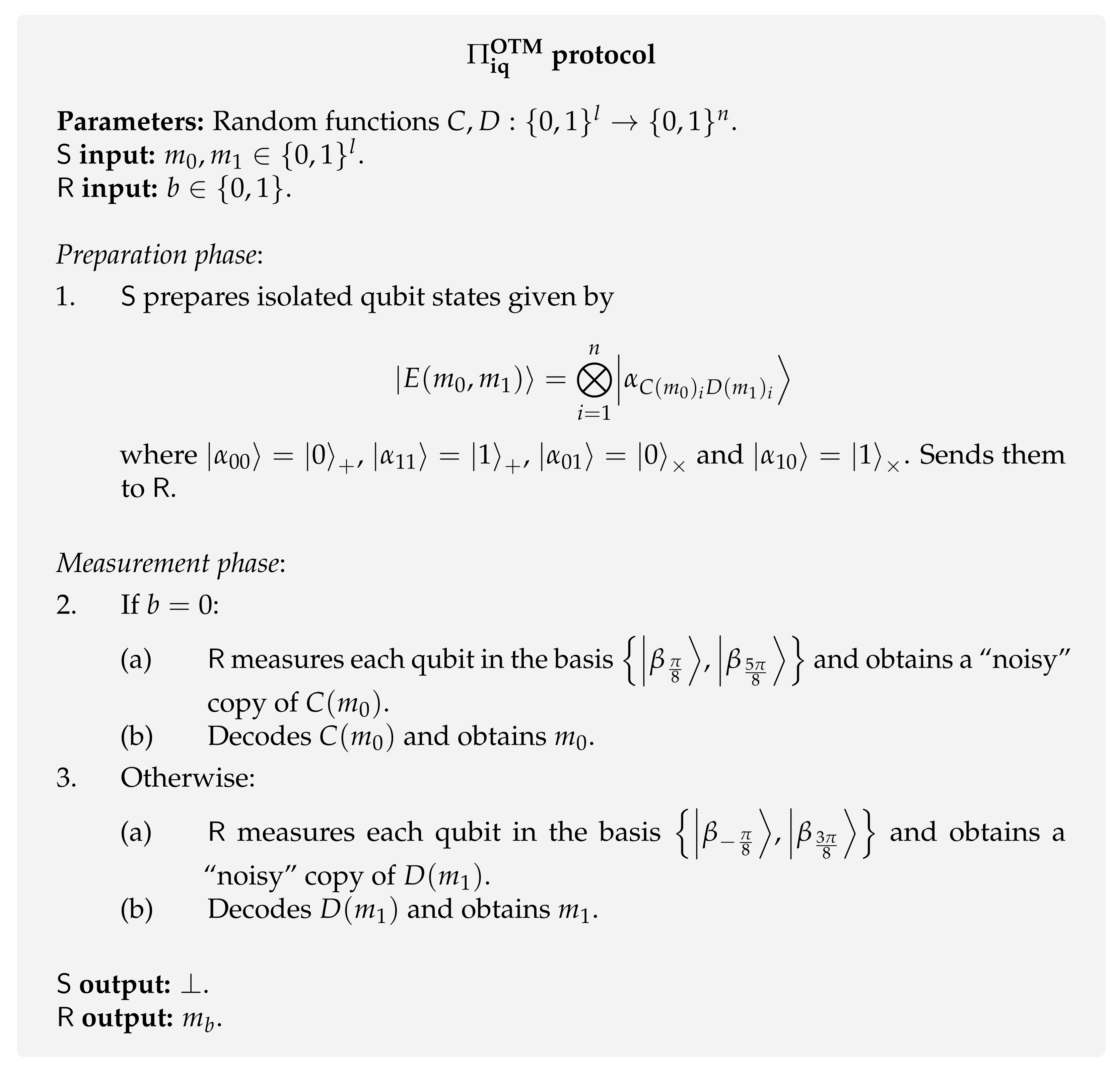Entropy | Free Full-Text | Quantum Oblivious Transfer: A Short Review
