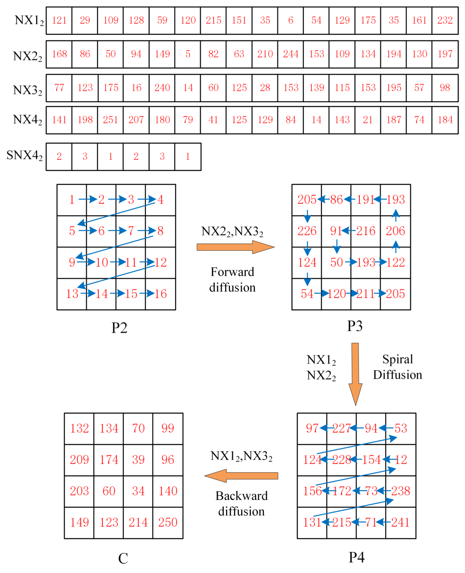 An Image Encryption Algorithm Based on Complex Network Scrambling and Multi-Directional Diffusion