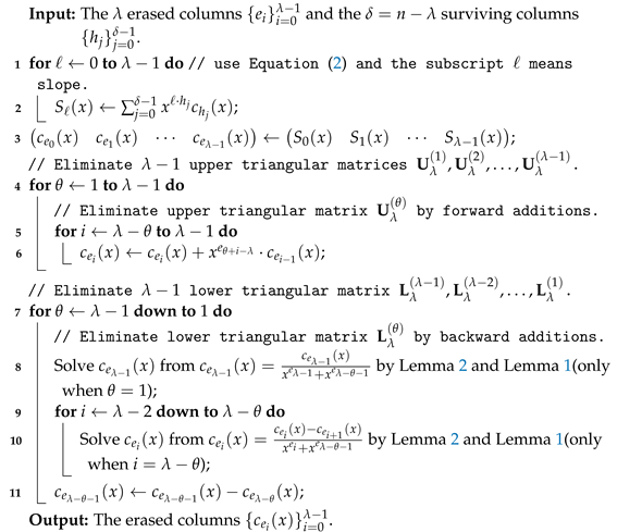 Three Efficient All-Erasure Decoding Methods for Blaum–Roth Codes
